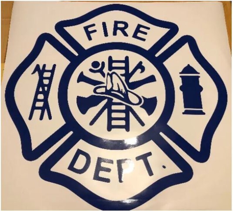 Custom Maltese Cross, Hook and Ladder - Etsy