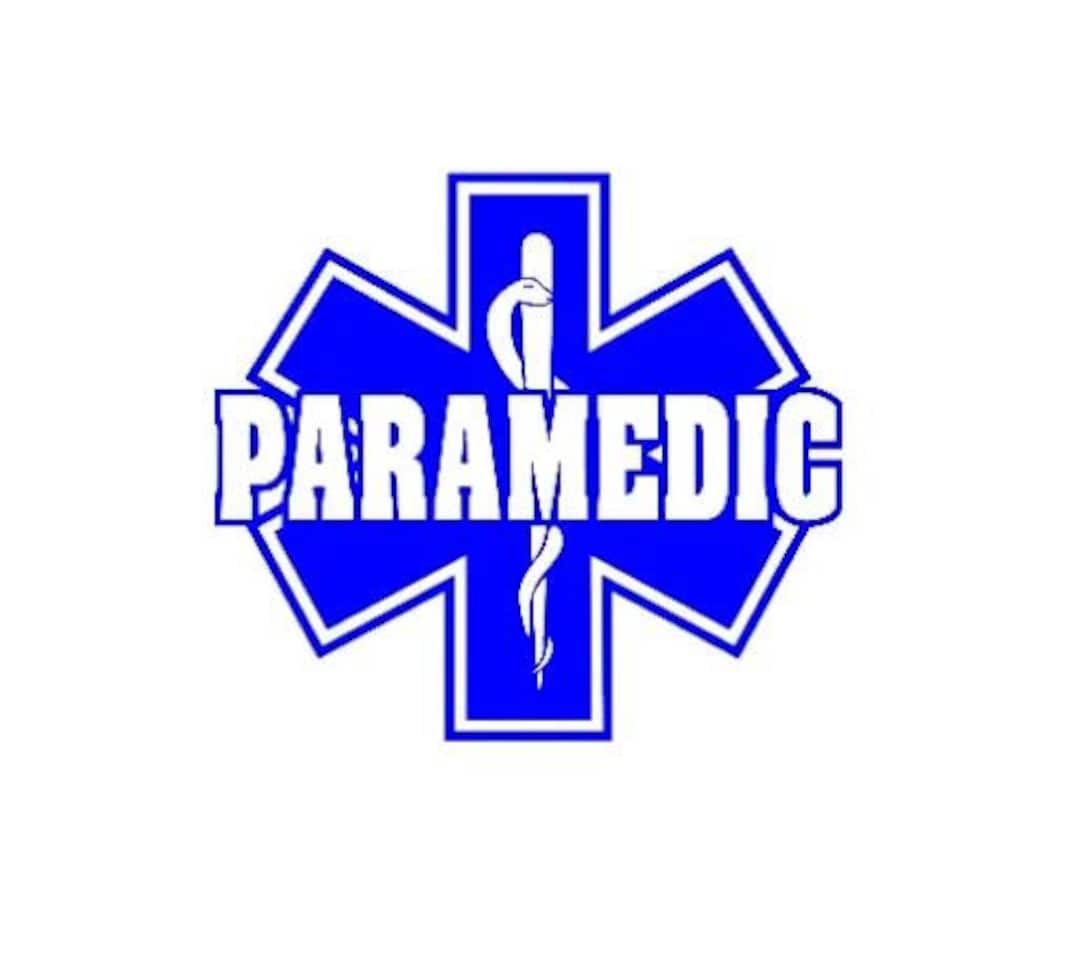 Paramedic Star of Life Vinyl Decal - Etsy