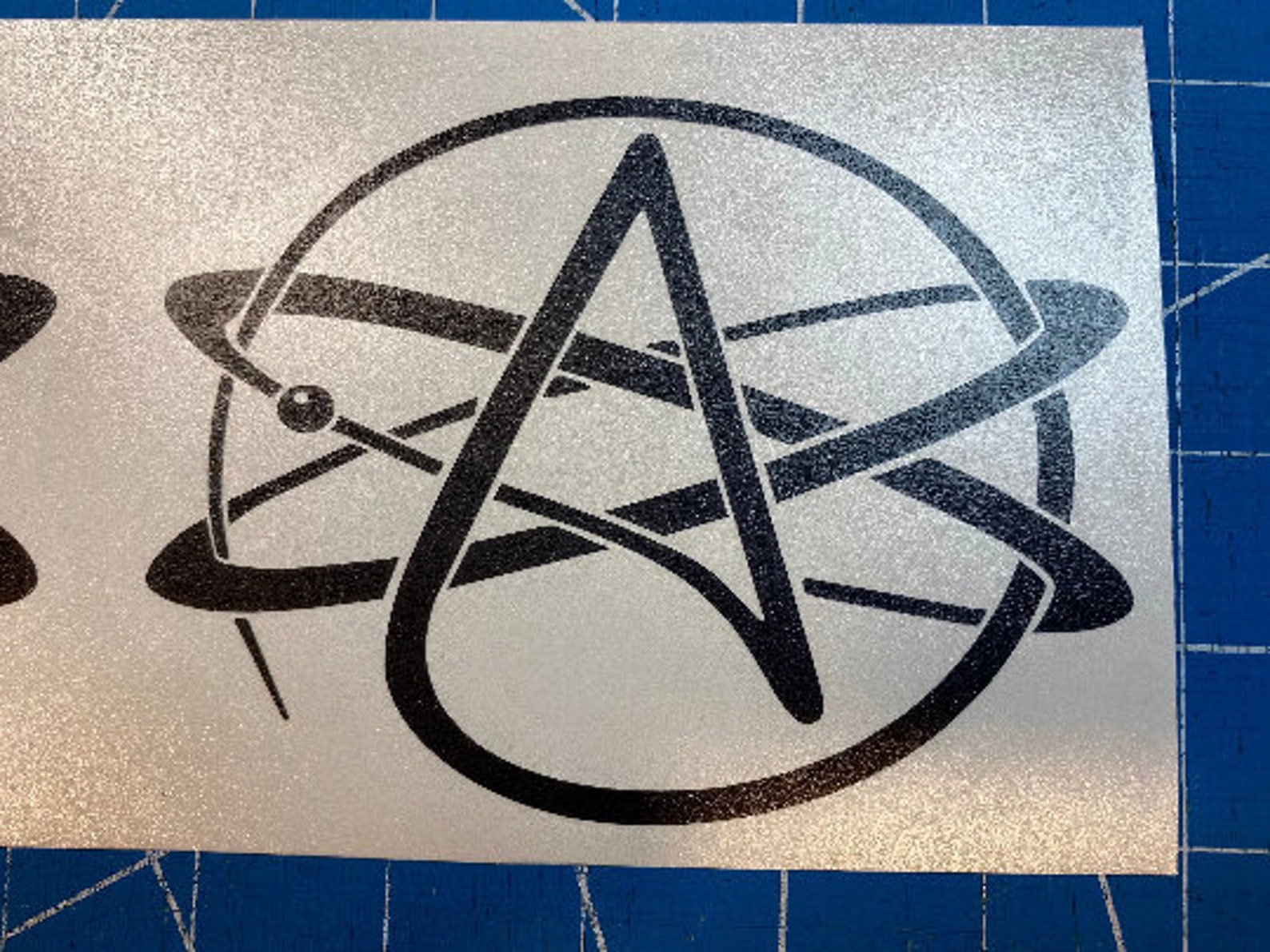 Atheist Star Vinyl Decal - Etsy