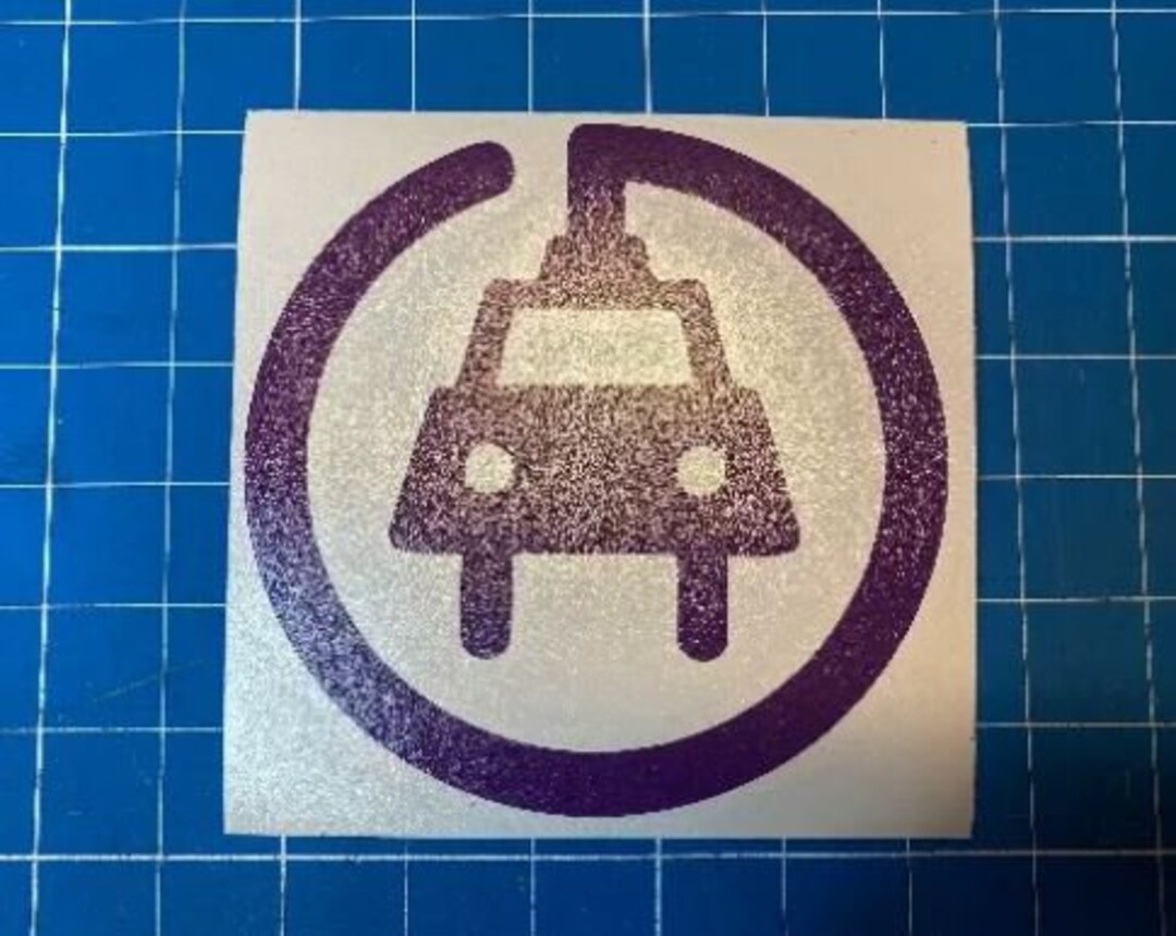 Electric Vehicle Vinyl Decal for EV Charge Port Door - Etsy