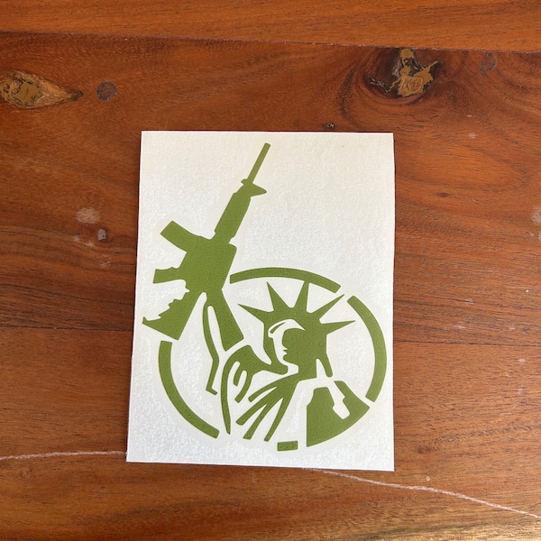 Lady Liberty Sticker - Etsy