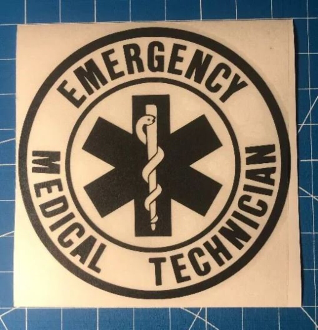 EMT Vinyl Decal - Etsy