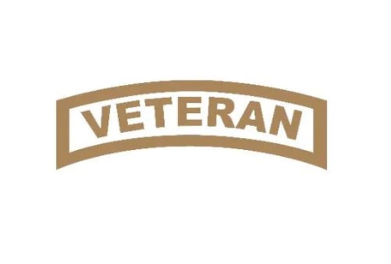 Veteran Tab Vinyl Decal - Etsy