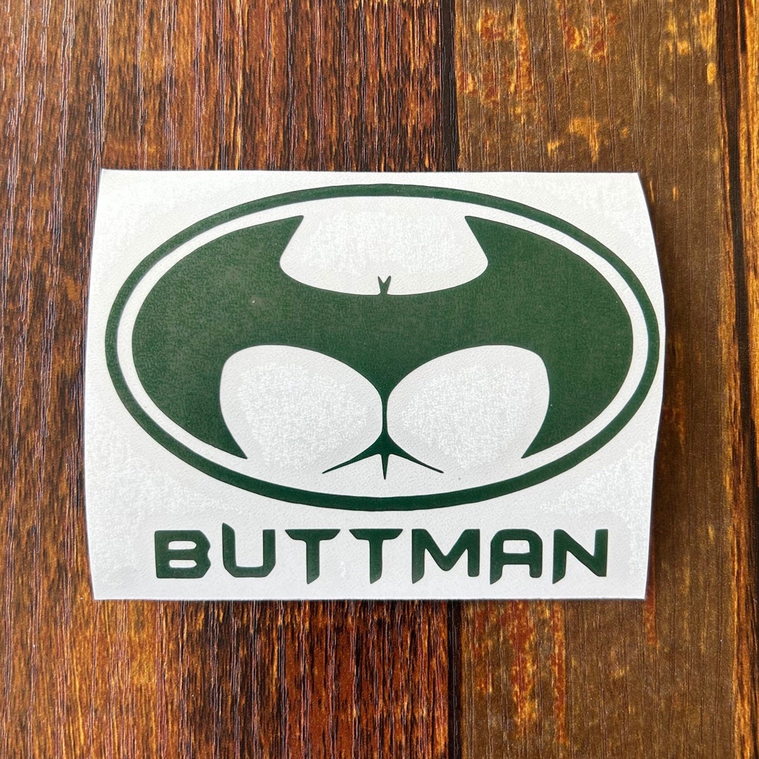 Buttman Vinyl Decal - Etsy