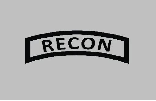Recon Tab / Military Veteran Vinyl Decal - Etsy