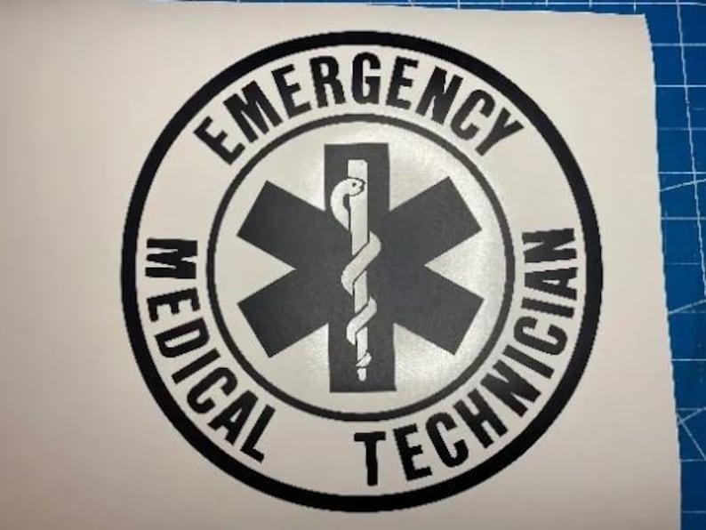 EMT Vinyl Decal - Etsy