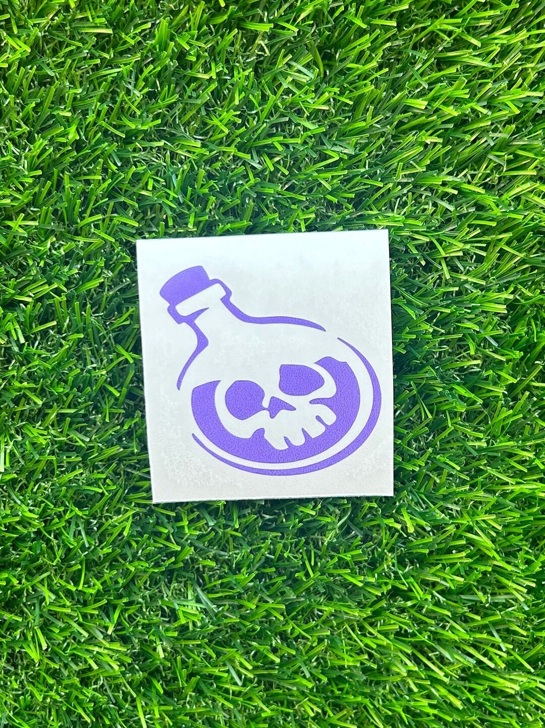 Skull Poison Bottle Vinyl Decal - Etsy