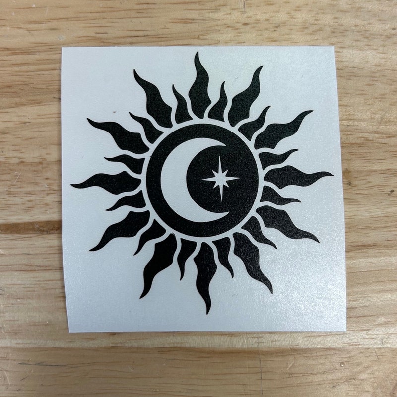 Sun Decal - Etsy