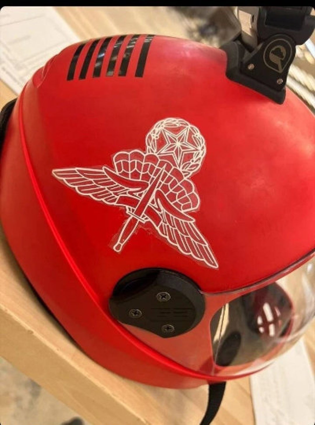 Master Free Fall Halo Qualification Badge Airborne Jump Wings Vinyl ...