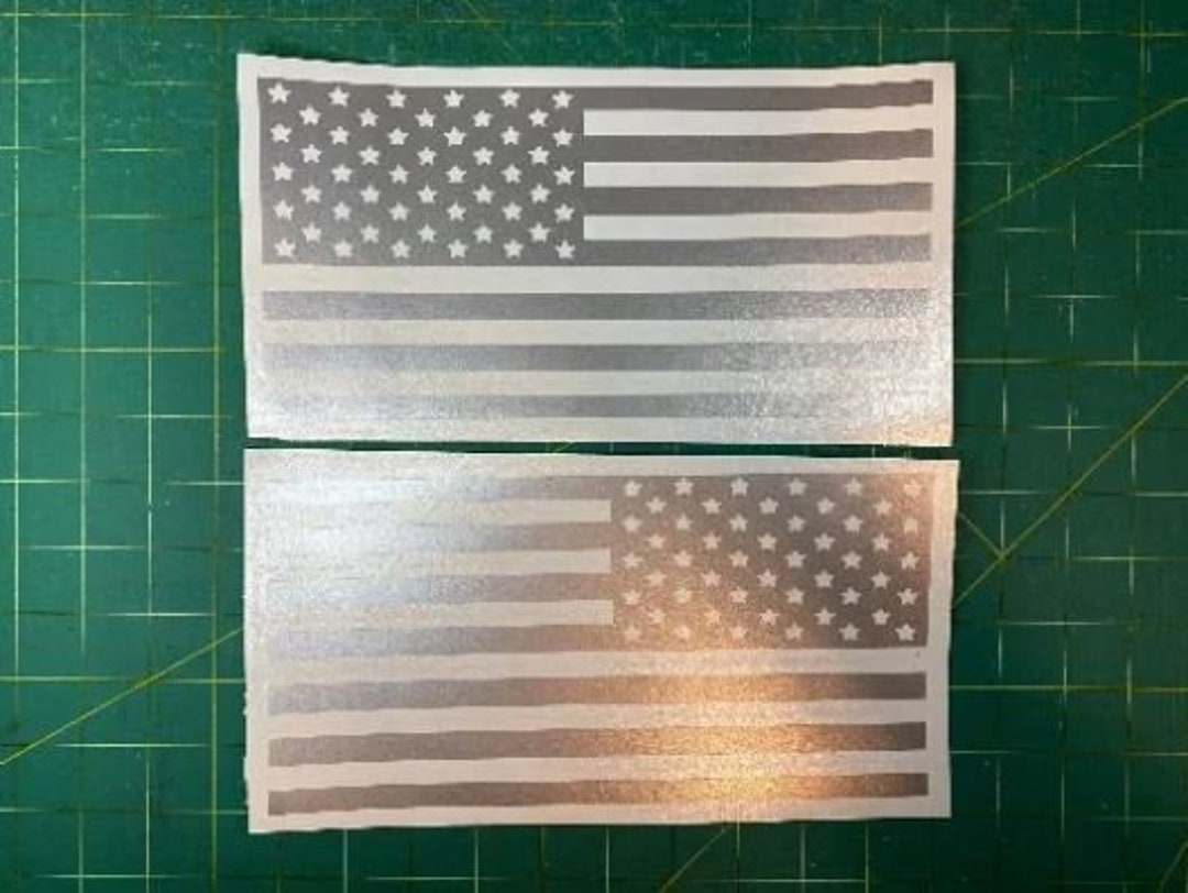 American Flag Vinyl Decals Set of 2 L&R - Etsy