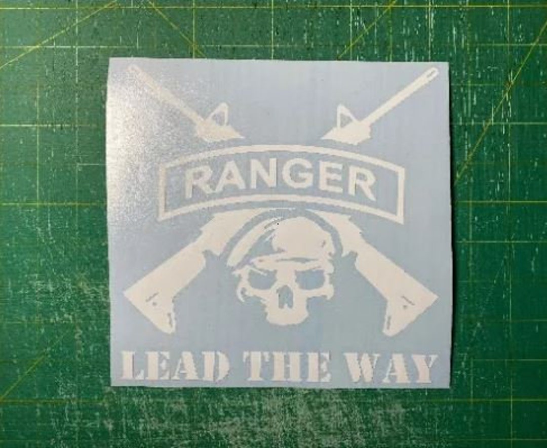 Ranger Lead the Way Vinyl Decal - Etsy