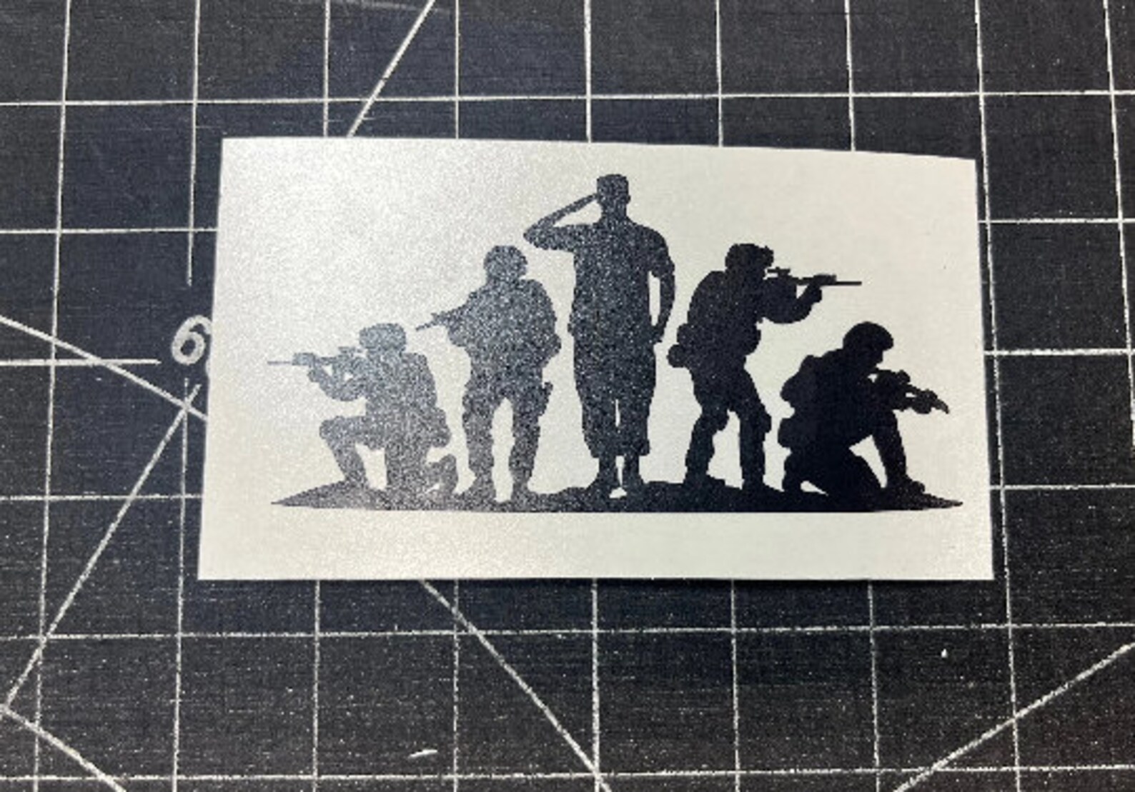 Soldier Array Vinyl Decal - Etsy