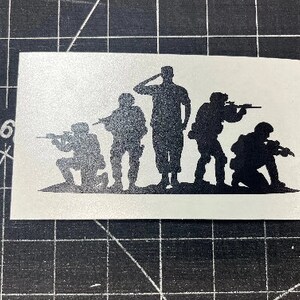 Soldier Array Vinyl Decal - Etsy