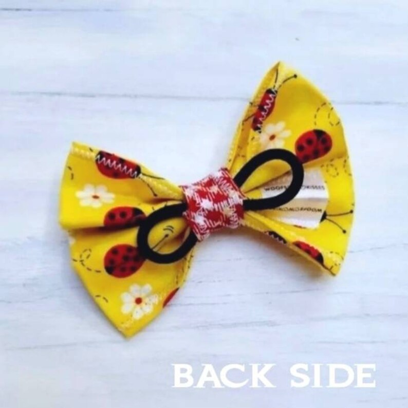 LADYBUG GINGHAM Bow Tie - Etsy