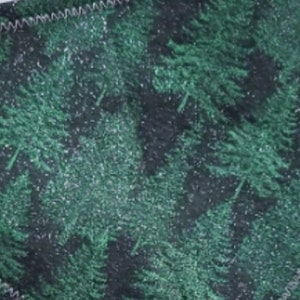 SPARKLE PINECONES & EVERGREENS Reversible Tie on Bandana With - Etsy
