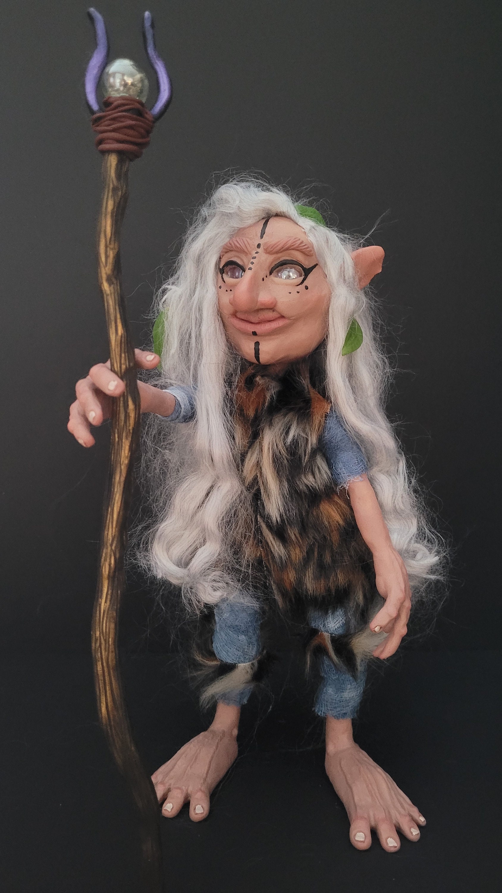 MATTA – Fantasy Art Doll, Polymer Clay Doll, Handmade, Whimsical ...
