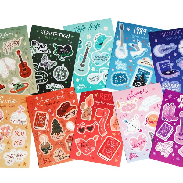 Lyrics Sticker - Etsy