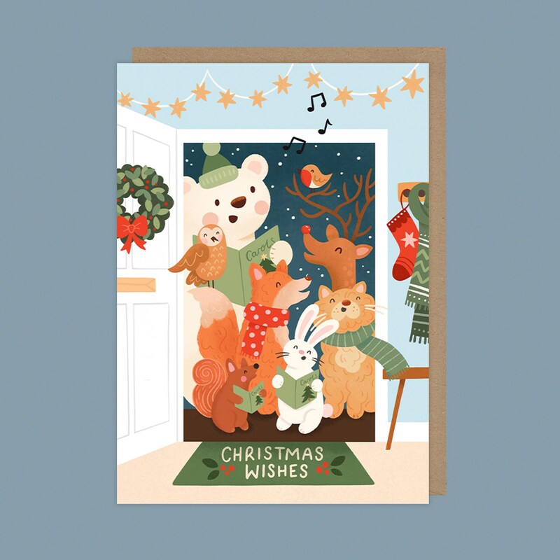 Cute Christmas Cards - Etsy