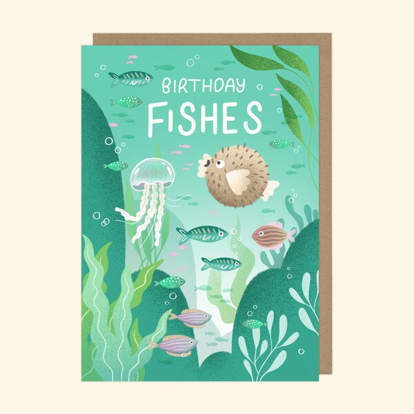 Ocean Birthday Card - Etsy