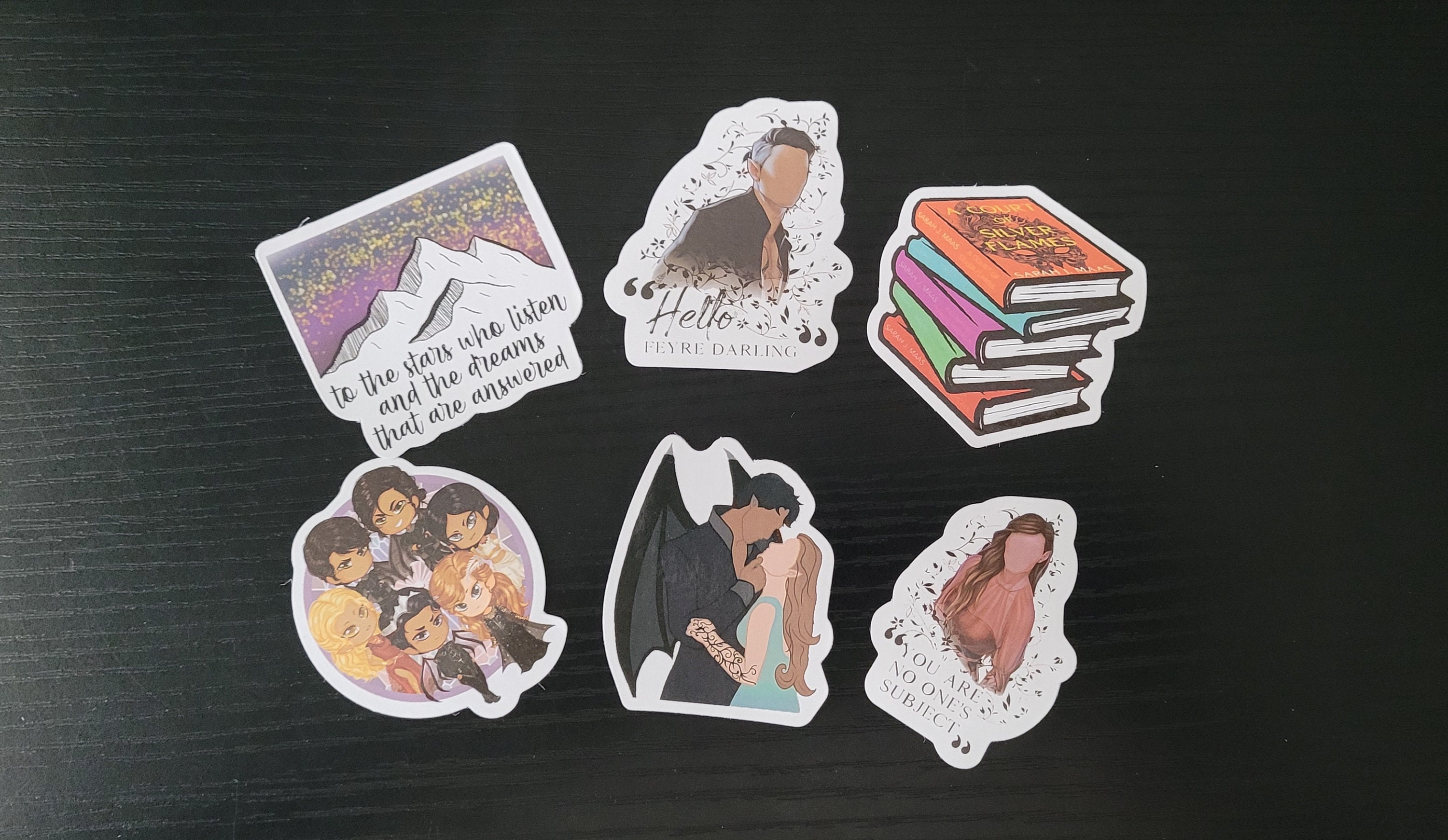 Bookish Stickers Kindle ACOTAR - Etsy Australia