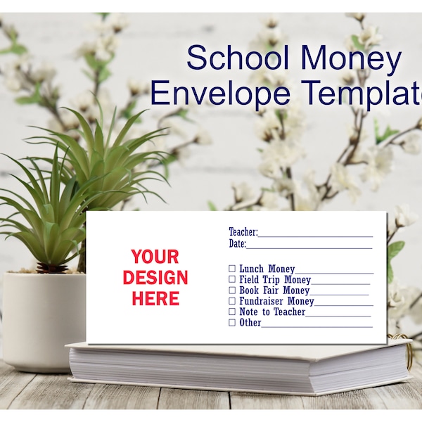 School Envelope Digital Png - Etsy