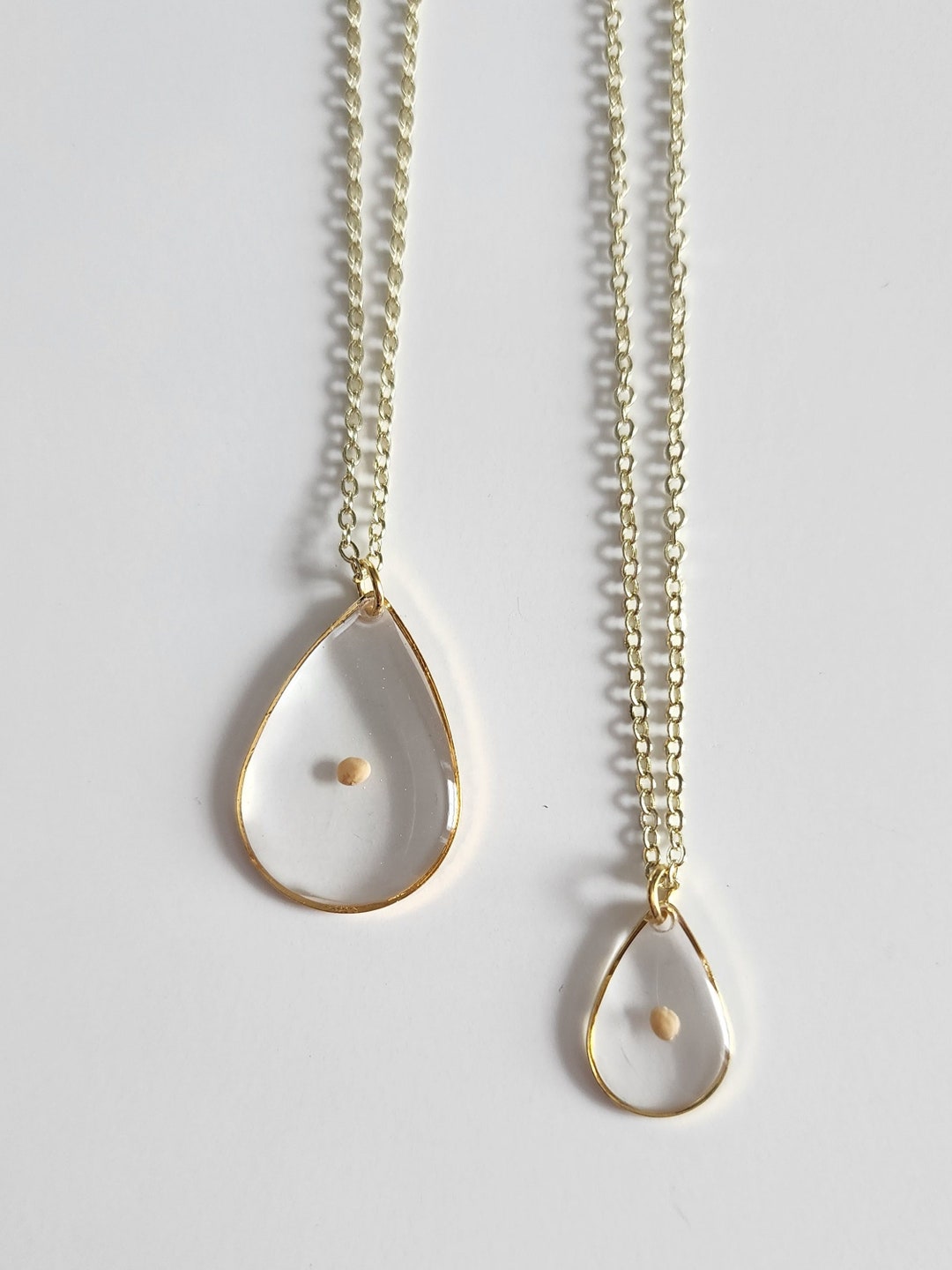 Mustard Seed Necklace, Gold Filled or Sterling Silver Chain - Etsy