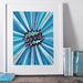 COOL Comic Book Style Art Print - Superhero Pop Art - Digital Download ...