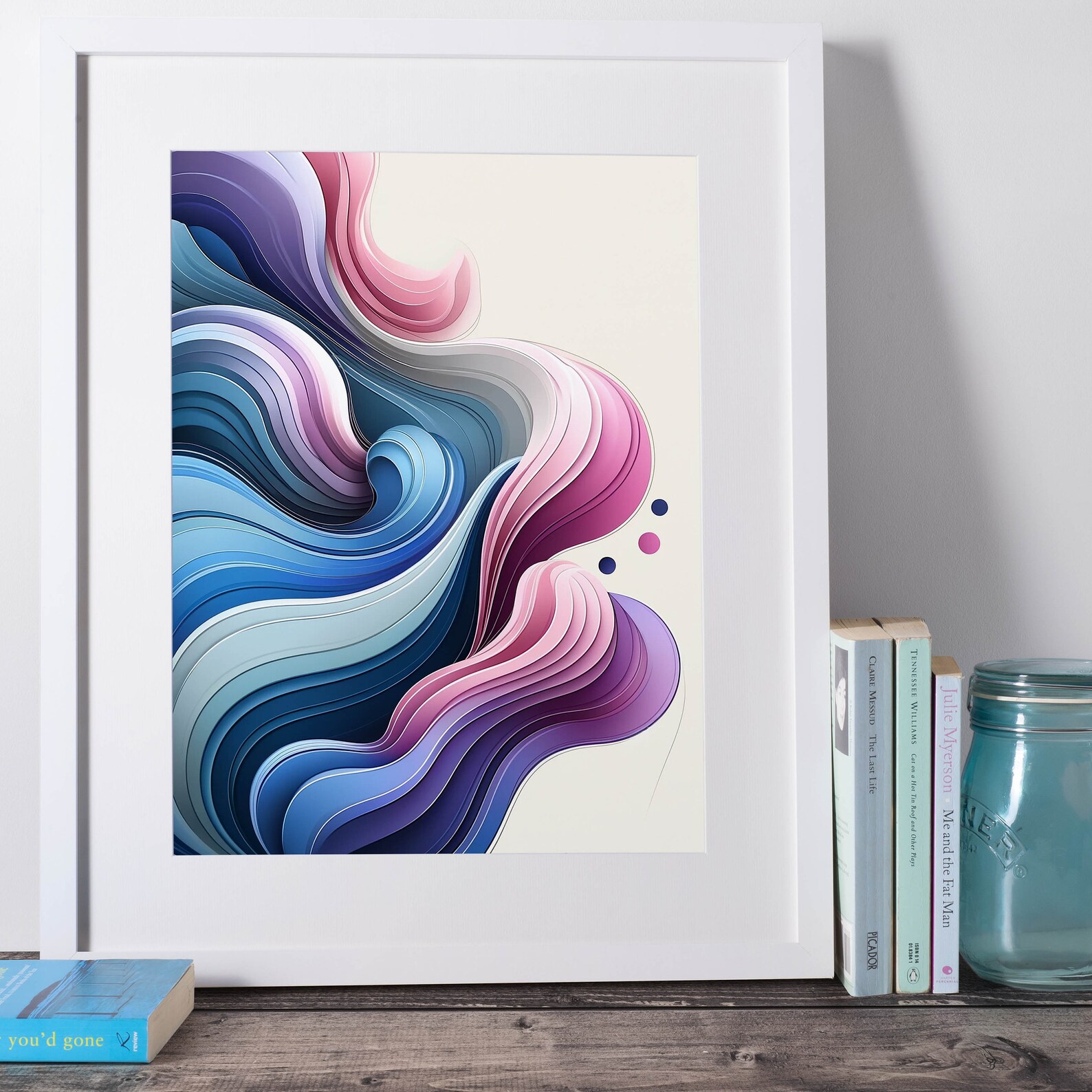 Abstract Colorful Minimalist Poster Dorm Decor - Printable Wall Art ...