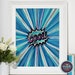COOL Comic Book Style Art Print - Superhero Pop Art - Digital Download ...