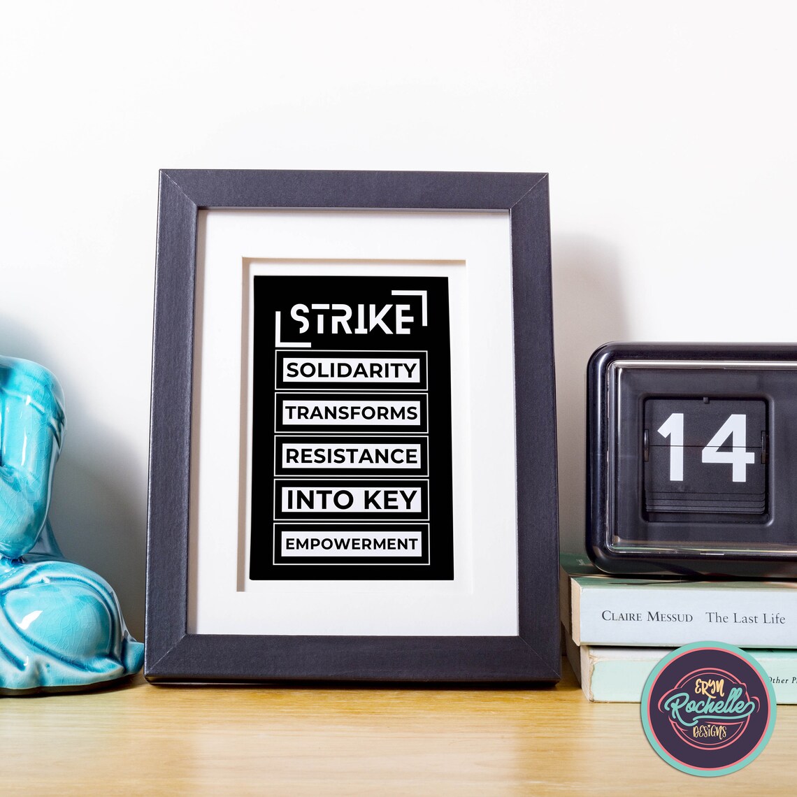 Strike Workers Rights Labor Union Poster Black - Labor Union Political ...