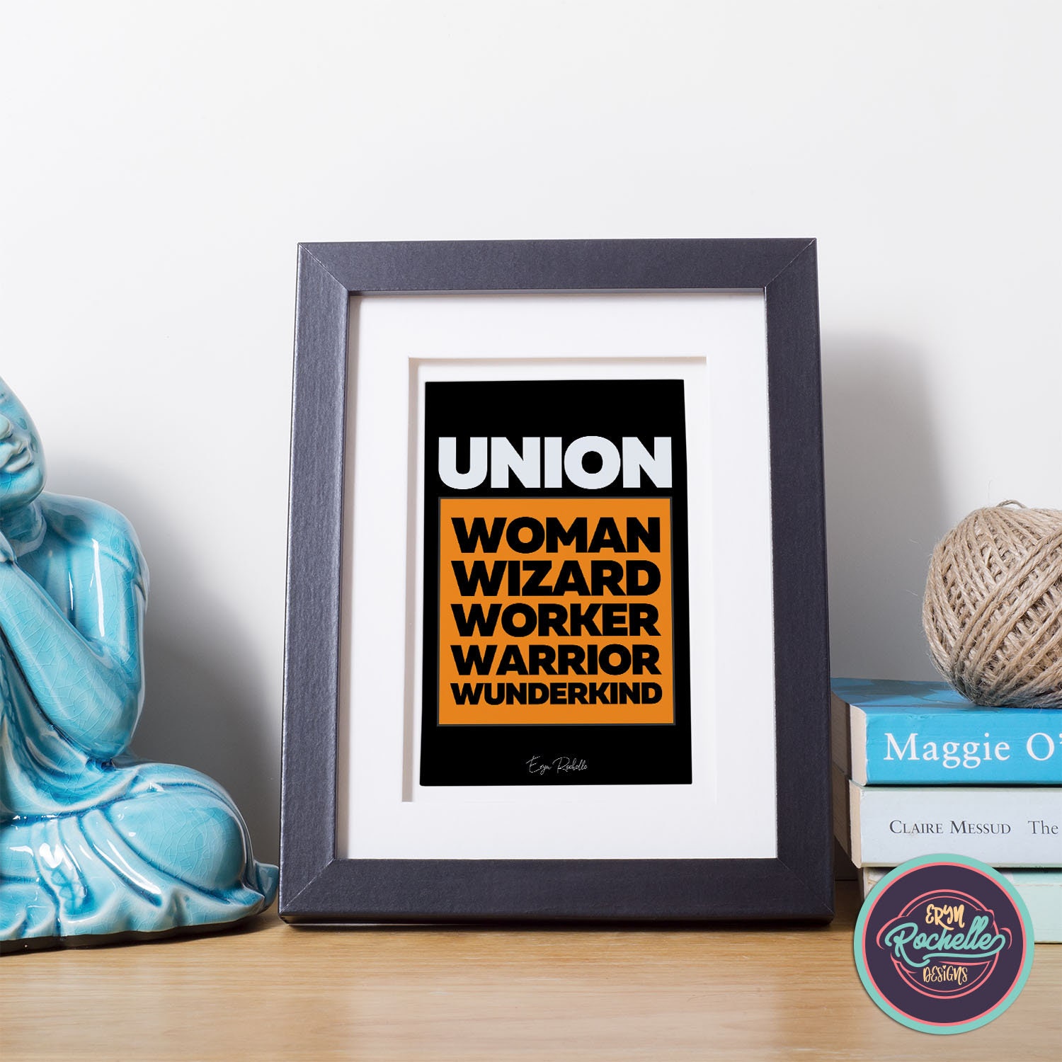 Union Woman Labor Union Political Poster, Printable Wall Art, Digital ...