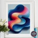 Colorful Abstract Poster Printable Minimalist Wall Art Digital Download ...
