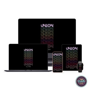 Union Gradient - Labor Union Political Poster, Printable Wall Art ...