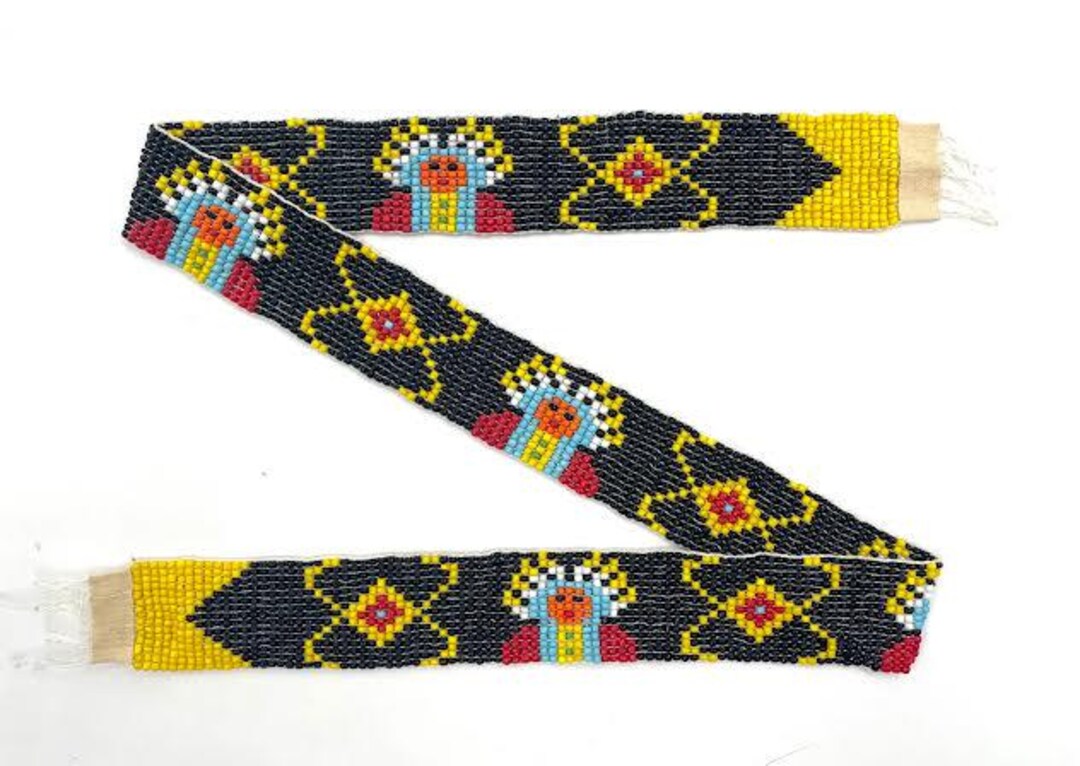 Multicolor Beads in Alternating Axolotl and Overlapping Arrow Pattern ...