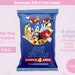 Sonic Chip Bag Template, Sonic Chip Bag Printable, Sonic Party Favor ...