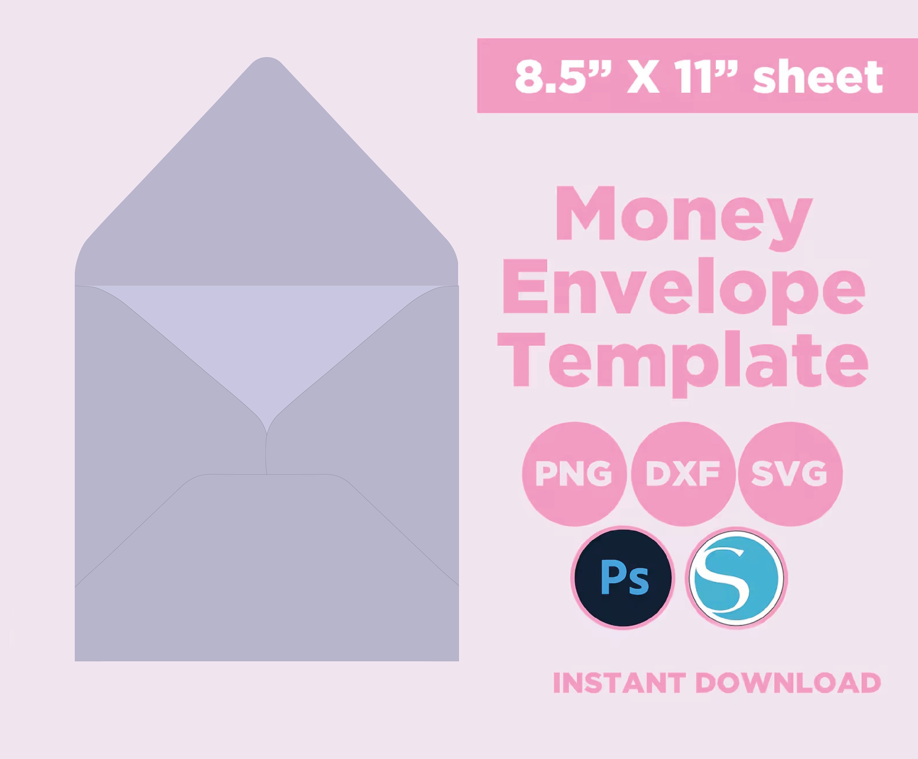 Square Money Envelope Holder - Etsy