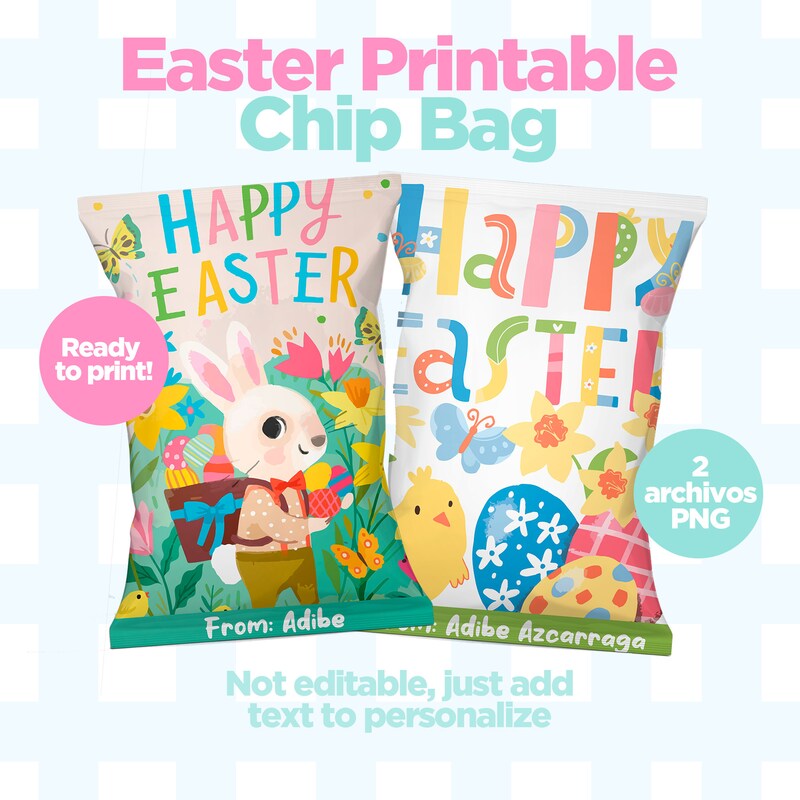 Easter Candy Bags - Etsy