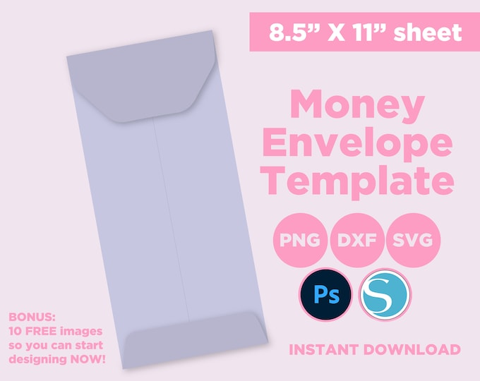 Money Envelope Template Mockups, Canva Editable Money Envelope Template ...