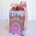 Gingerbread Box, Gingerbread House, Digital Template, Milk Box Template ...