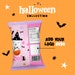 Halloween Chip Bag, Instant Download, Trick or Treat Chip Bag Wrappers ...