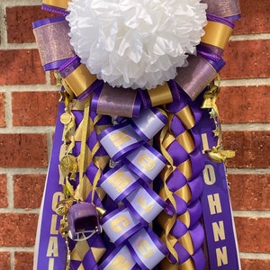 Custom Single Homecoming Garter/mum -18” or 24” Length - Etsy
