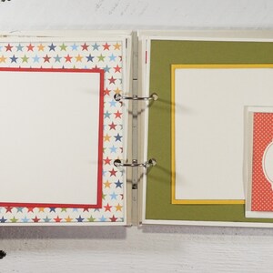 School 8x6 Premade Scrapbook Album - Etsy