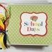 School 8x6 Premade Scrapbook Album - Etsy