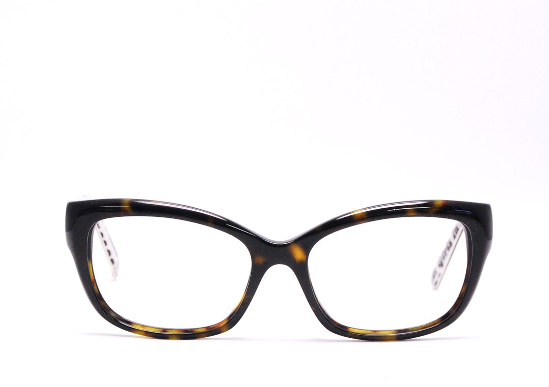 Vintage 1990's KATE SPADE Tortoise Eyeglasses / Model Johanna/s 086 ...