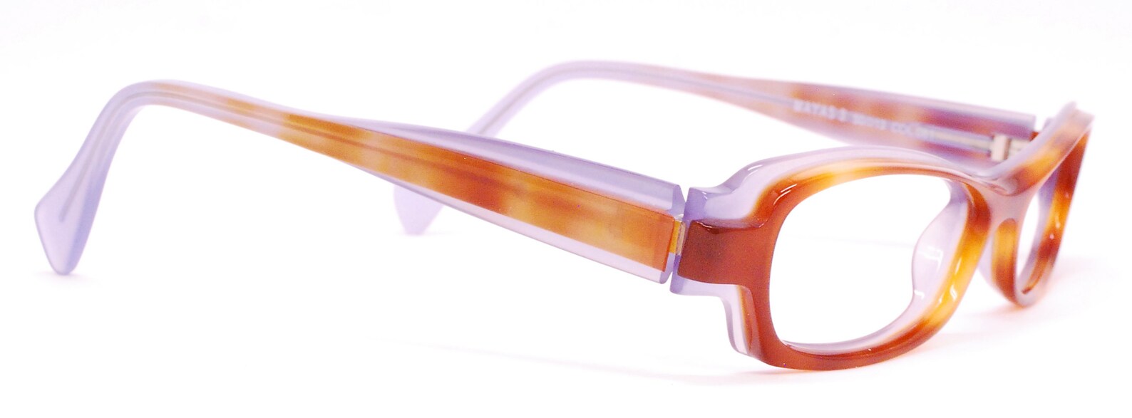 Vintage FACE A FACE Brown/violet Eyeglasses / Model# Mayas 3 / Hand ...
