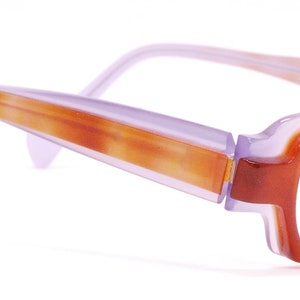 Vintage FACE A FACE Brown/violet Eyeglasses / Model# Mayas 3 / Hand ...