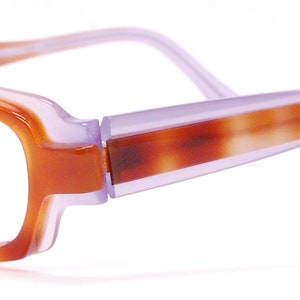 Vintage FACE A FACE Brown/violet Eyeglasses / Model# Mayas 3 / Hand ...