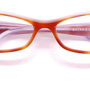 Vintage FACE A FACE Brown/violet Eyeglasses / Model# Mayas 3 / Hand ...