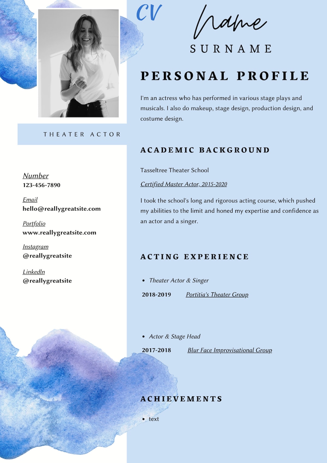 Buy Modern Cv templete Online in India - Etsy