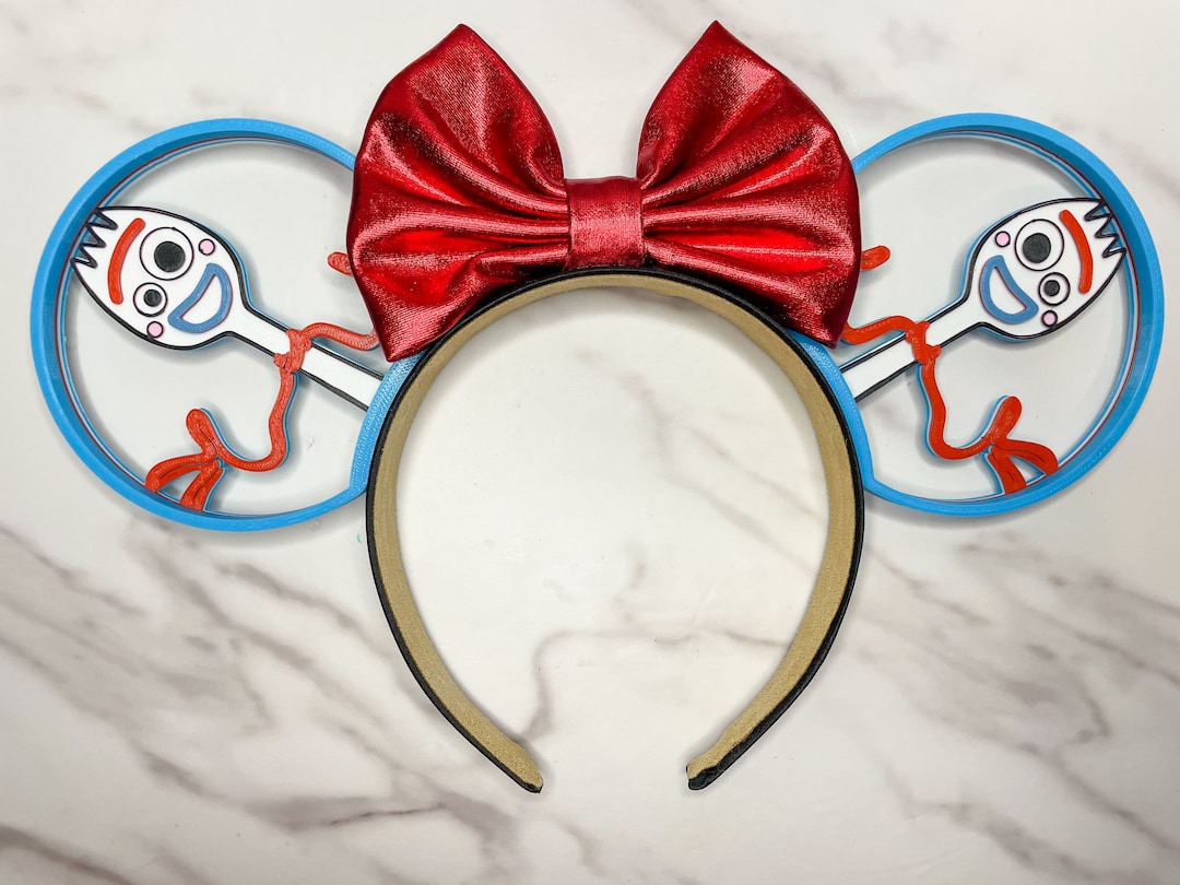 Forky 3D Ears | Spork Toy Mouse Ears | I’m Trash Ears - Etsy